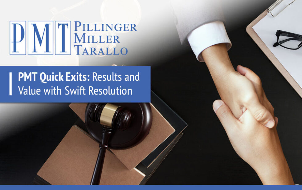 PMT Quick Exits: Results and Value with Swift Resolution - PMT - Pillinger Miller Tarallo